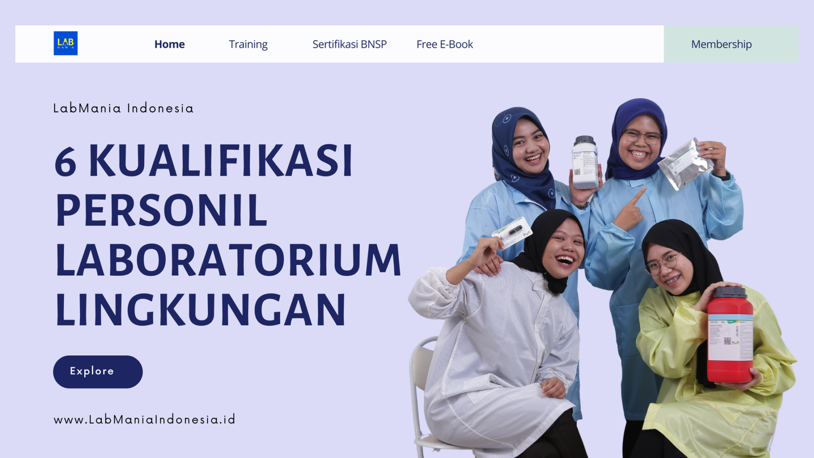 6 Kualifikasi Personil Laboratorium Lingkungan - Labmania Indonesia